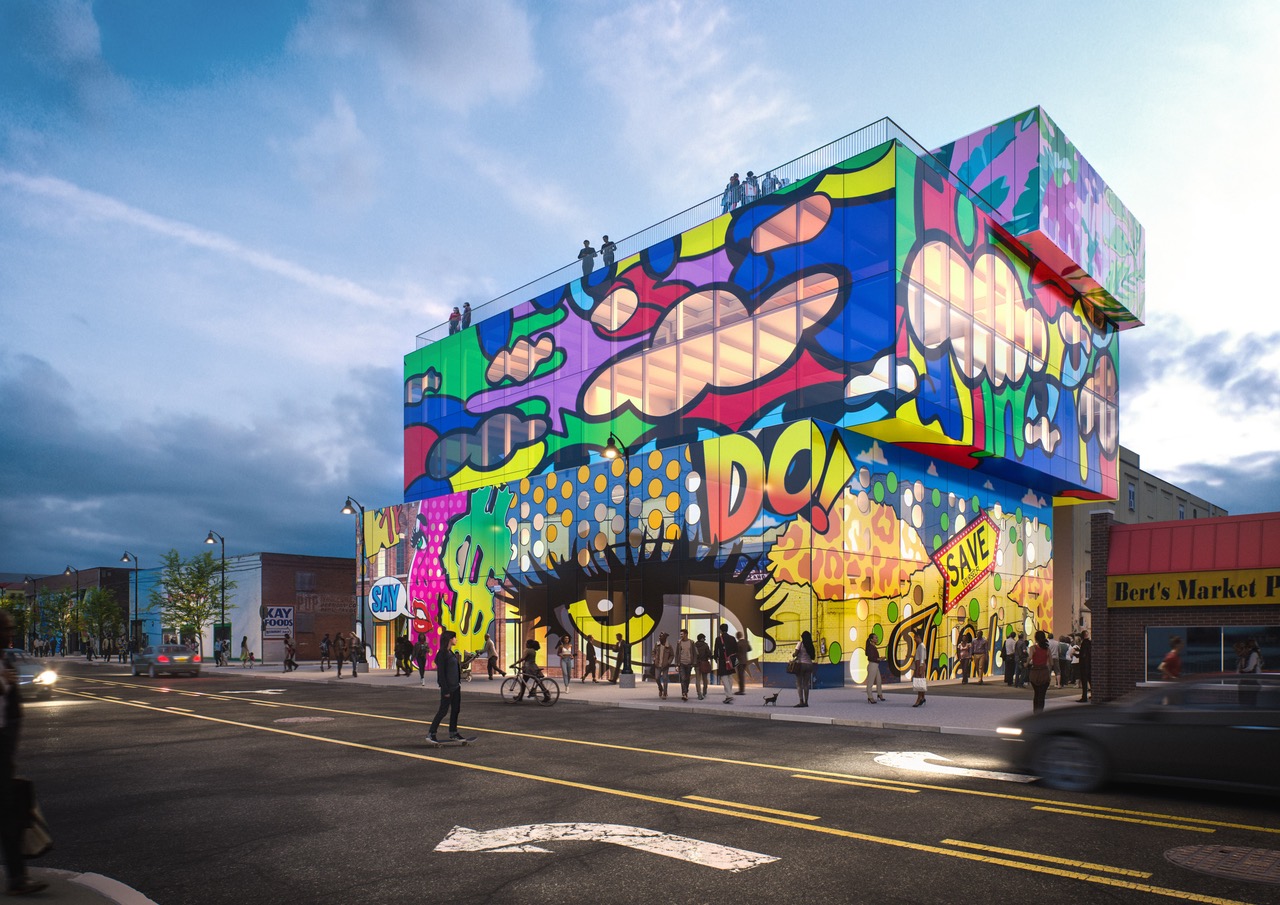 MVRDV To Bring The Stunning Glass Mural To Detroit
