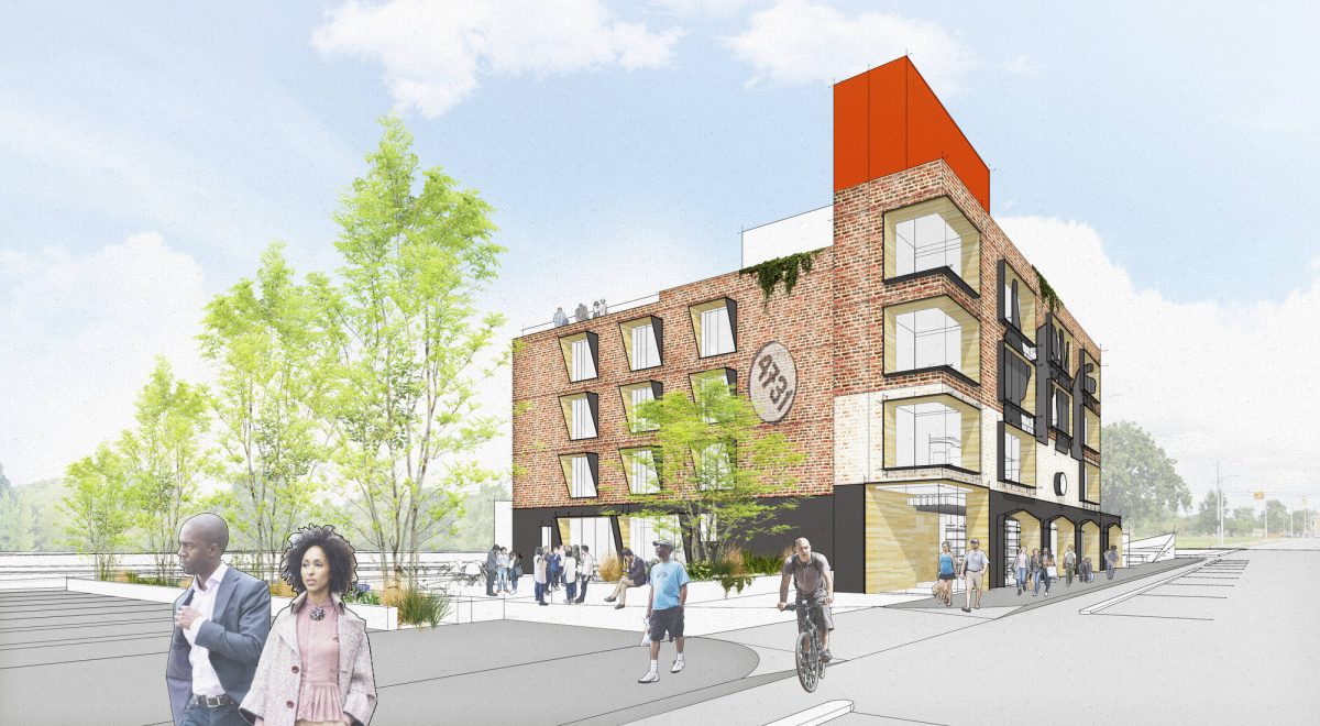 The Development Of Detroit's LOVE Building Begins | Detroitisit